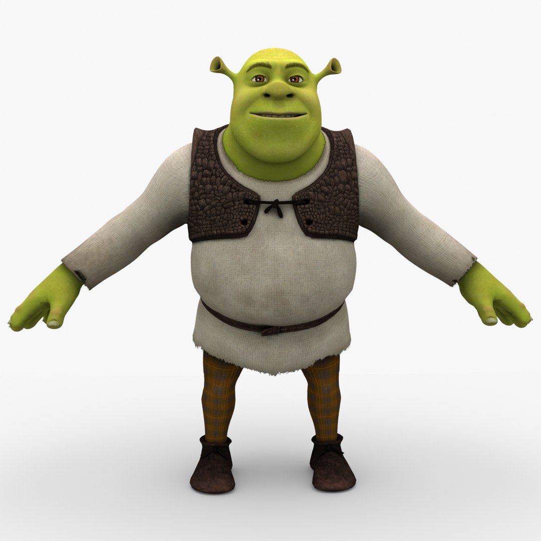 Shrek 3D - TurboSquid 2362327