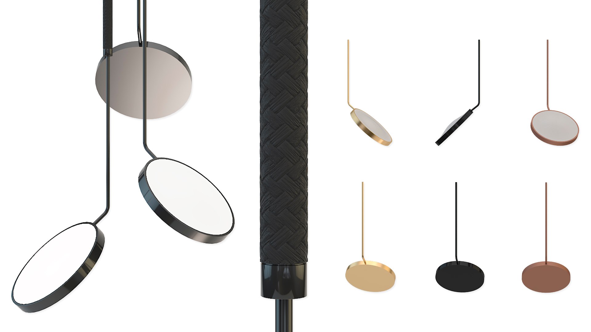 Spoon Penta Hanging Lamp 3D Model - TurboSquid 1742791