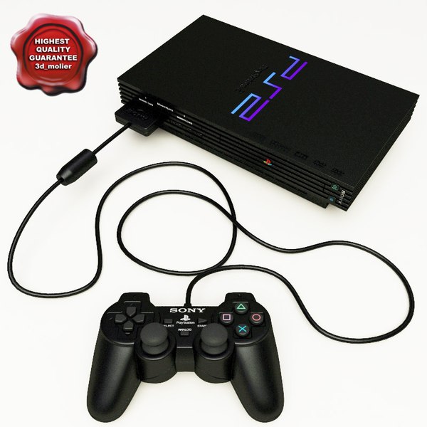 Sony PlayStation 2 3D Models for Download | TurboSquid