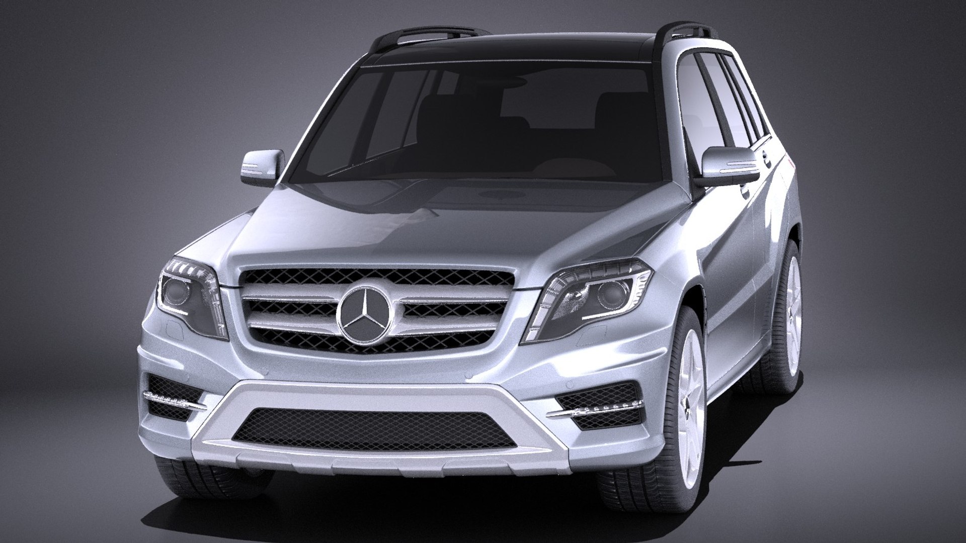 3D Model Mercedes Benz Glk - TurboSquid 1151519