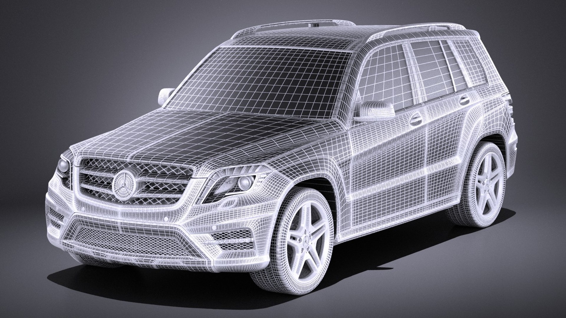 3D Model Mercedes Benz Glk - TurboSquid 1151519