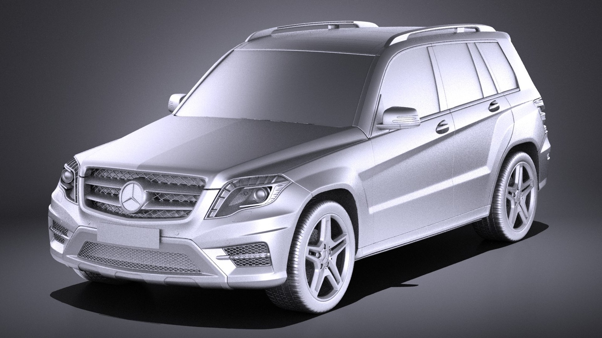 3D Model Mercedes Benz Glk - TurboSquid 1151519