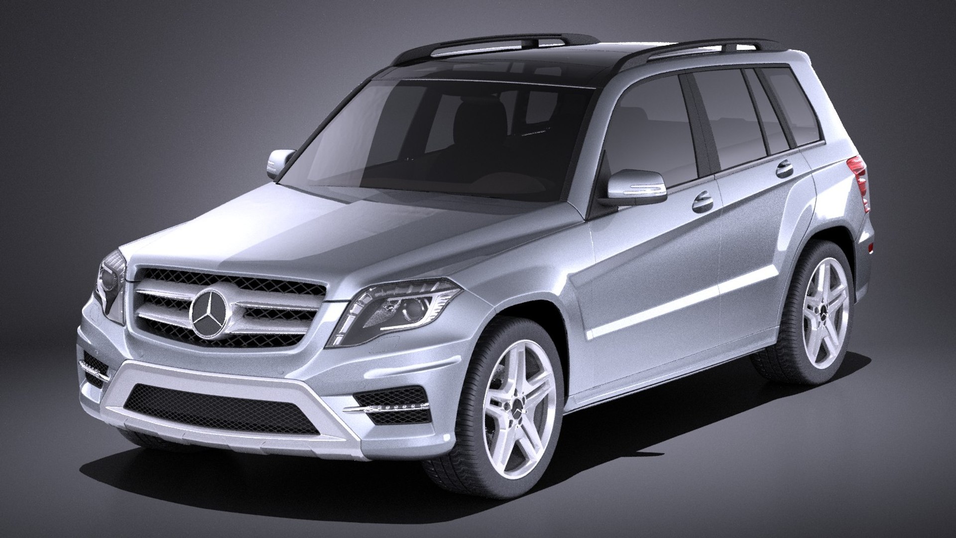 3D Model Mercedes Benz Glk - TurboSquid 1151519