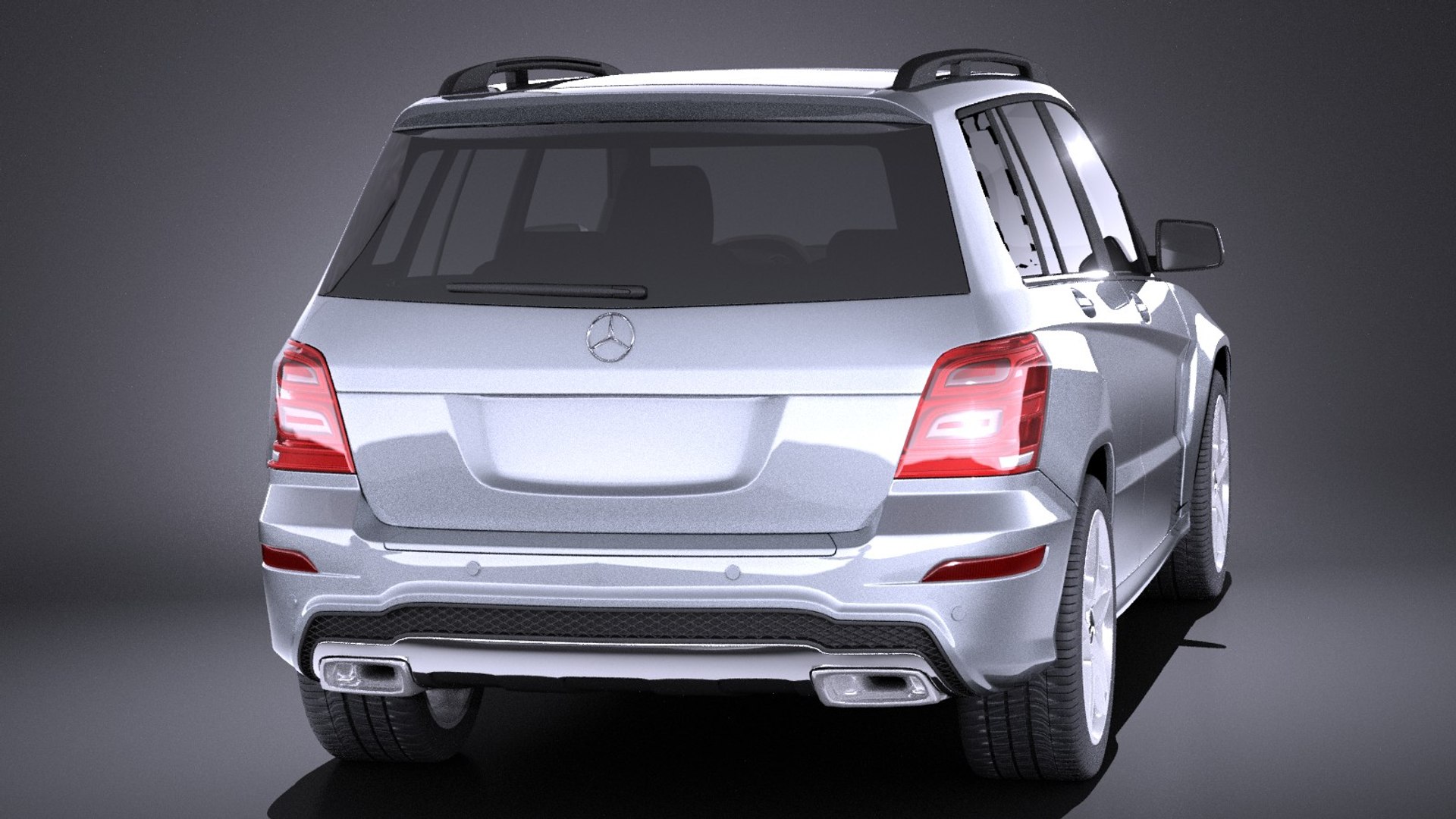 3D Model Mercedes Benz Glk - TurboSquid 1151519