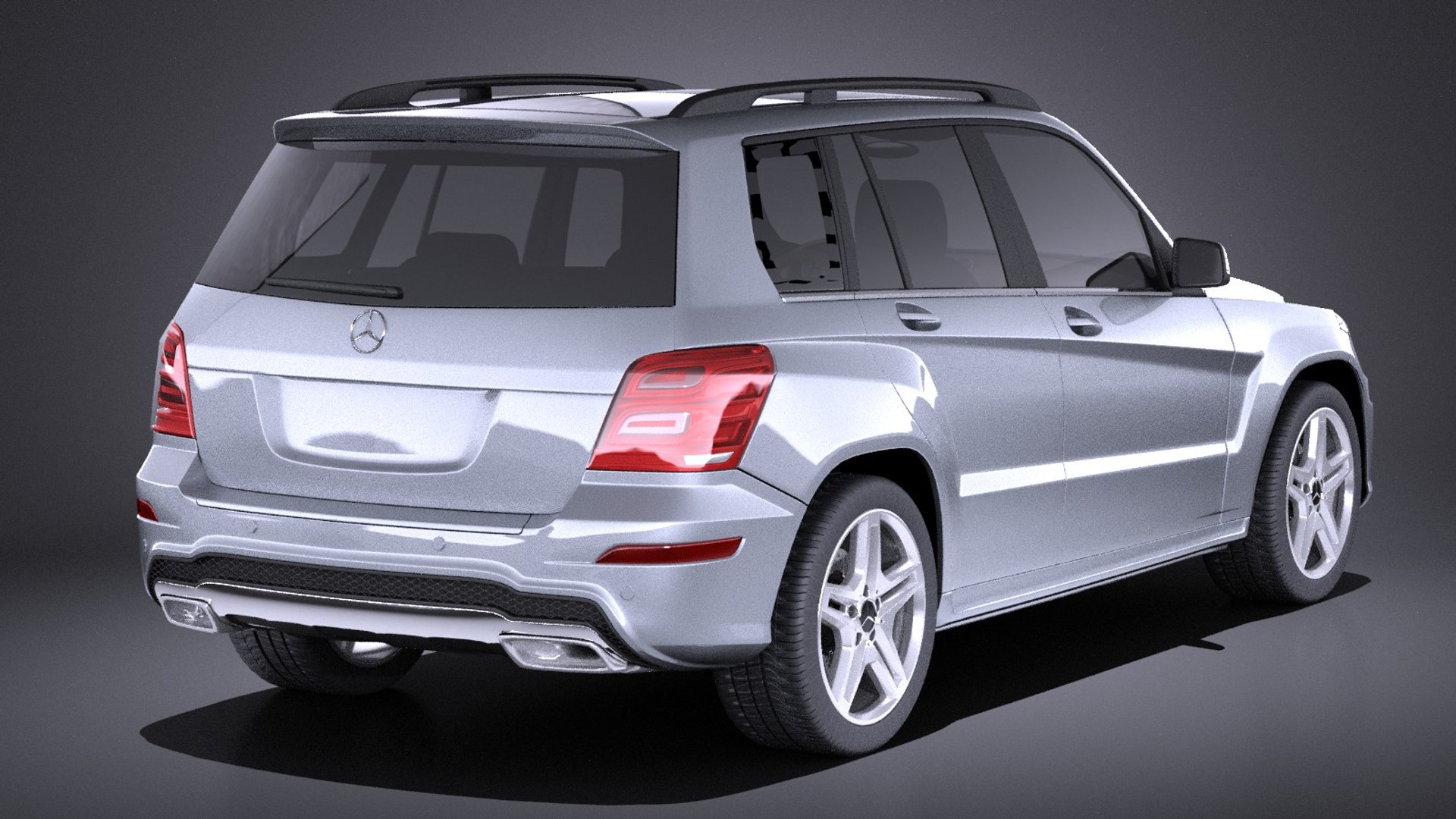 3D Model Mercedes Benz Glk - TurboSquid 1151519