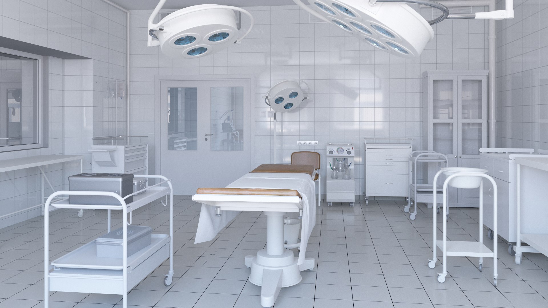 Operating Room 3 3D model - TurboSquid 2013145