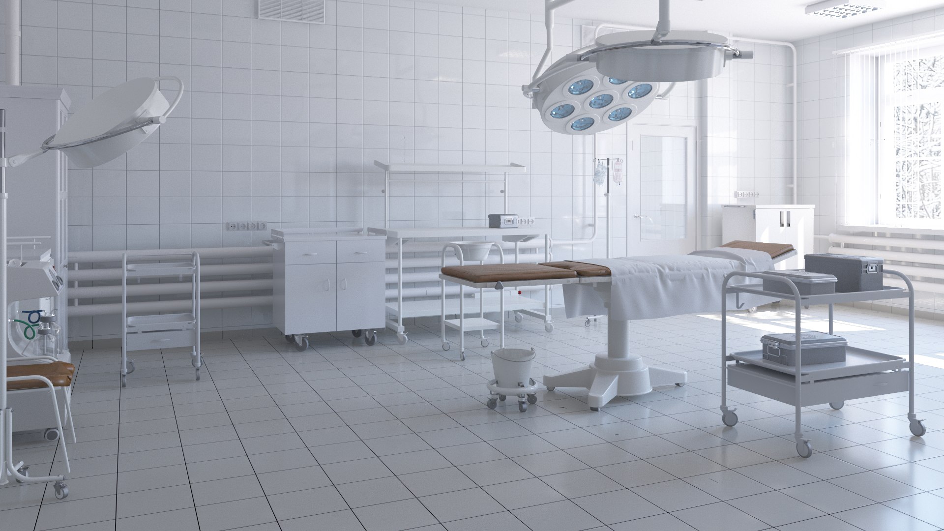 Operating Room 3 3D model - TurboSquid 2013145