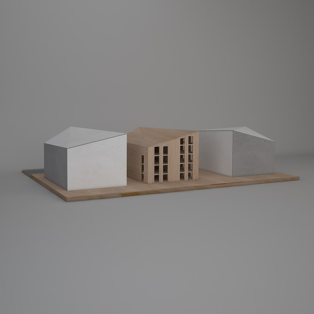 Architecture Physical Balsa Modeled 3D Model - TurboSquid 1163403