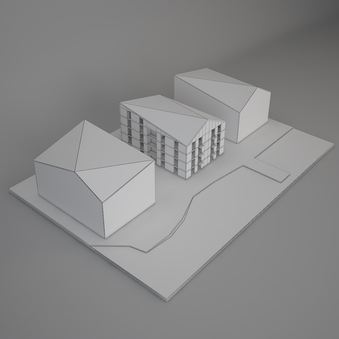 Architecture Physical Balsa Modeled 3D Model - TurboSquid 1163403