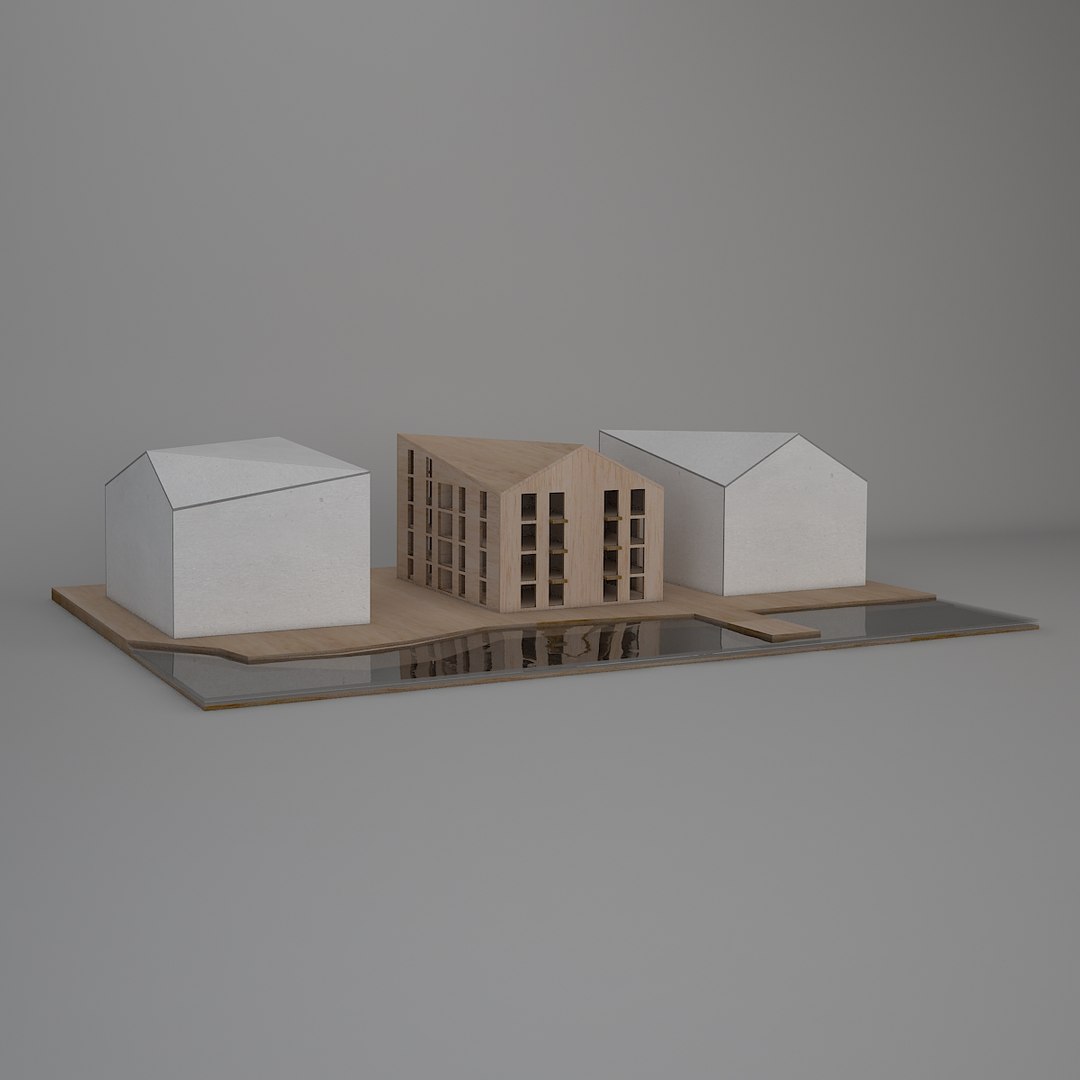 Architecture Physical Balsa Modeled 3D Model - TurboSquid 1163403