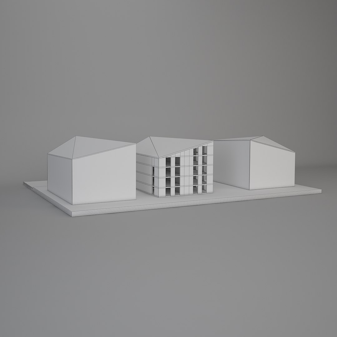 Architecture Physical Balsa Modeled 3D Model - TurboSquid 1163403