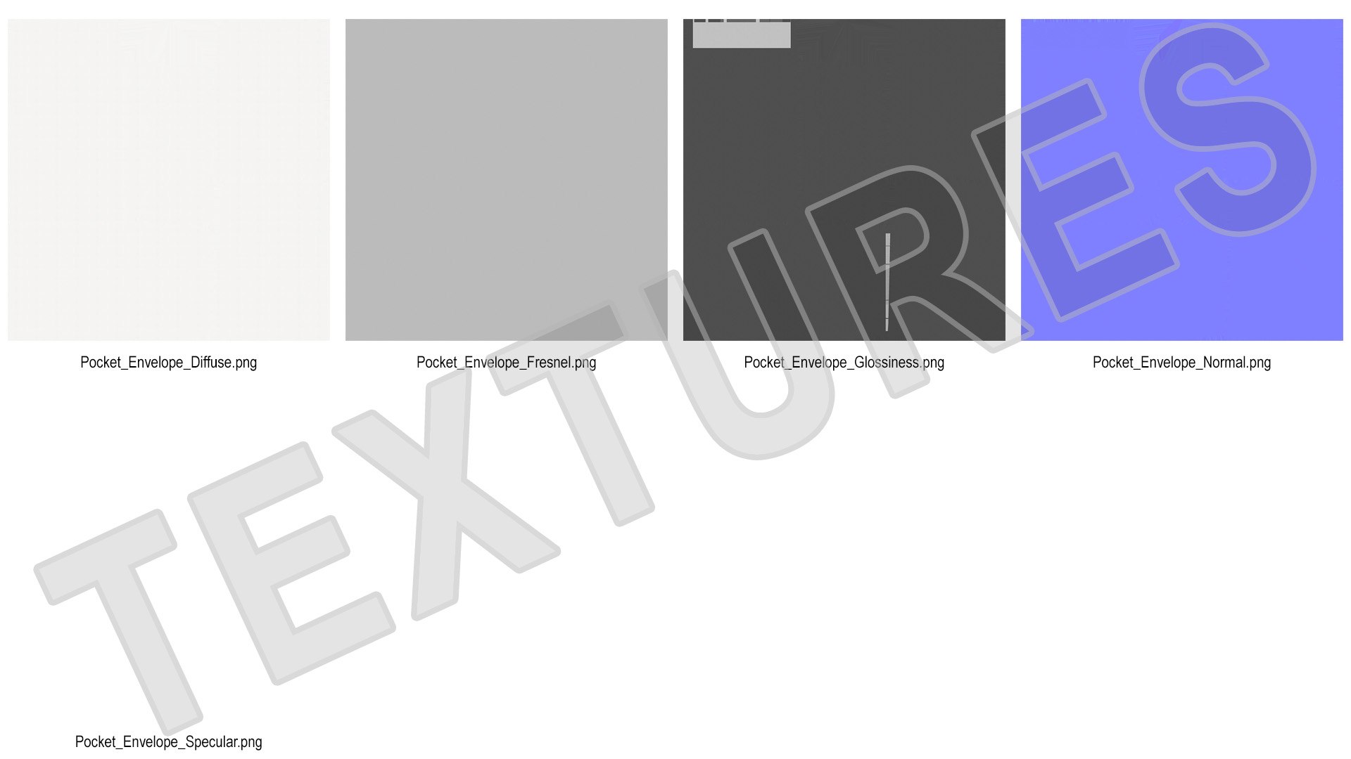 3D Model Pocket Envelope White Paper Rigged - TurboSquid 2211498