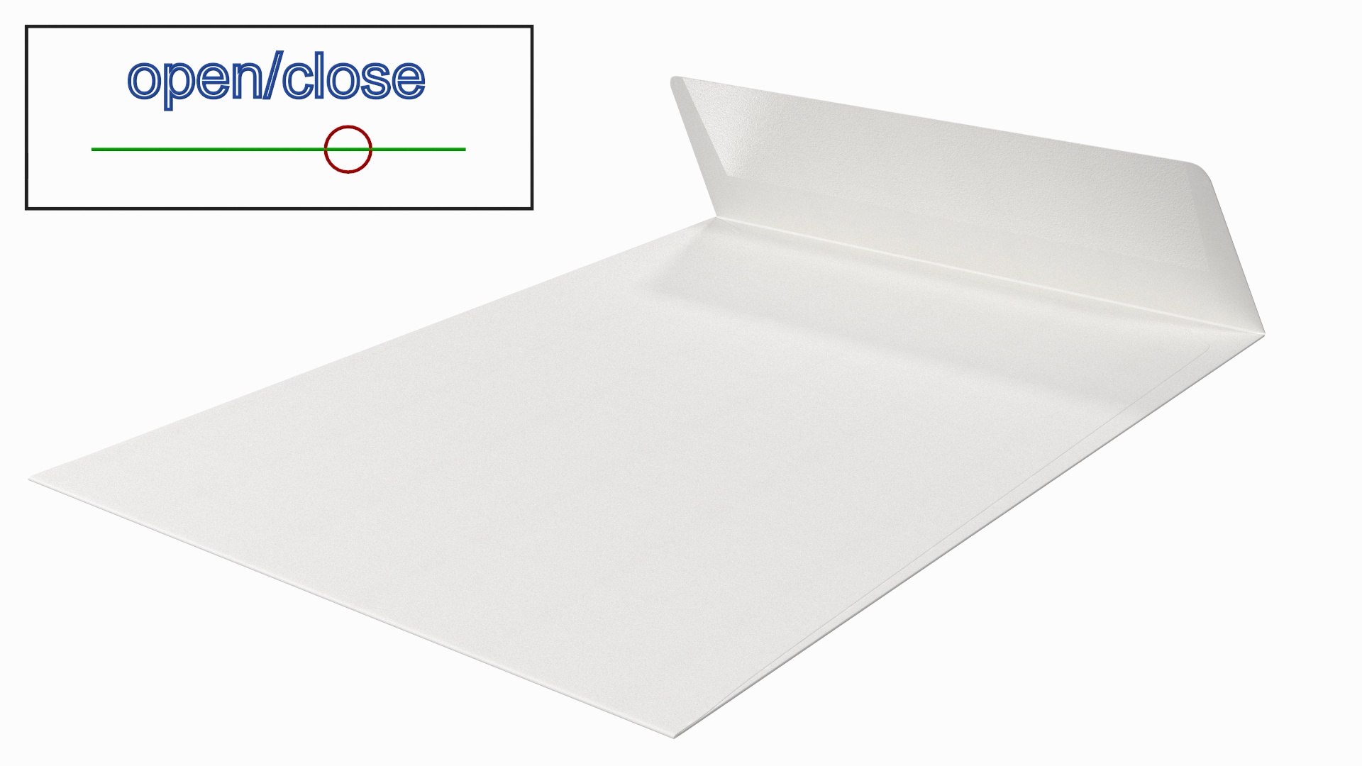 3D Model Pocket Envelope White Paper Rigged - TurboSquid 2211498