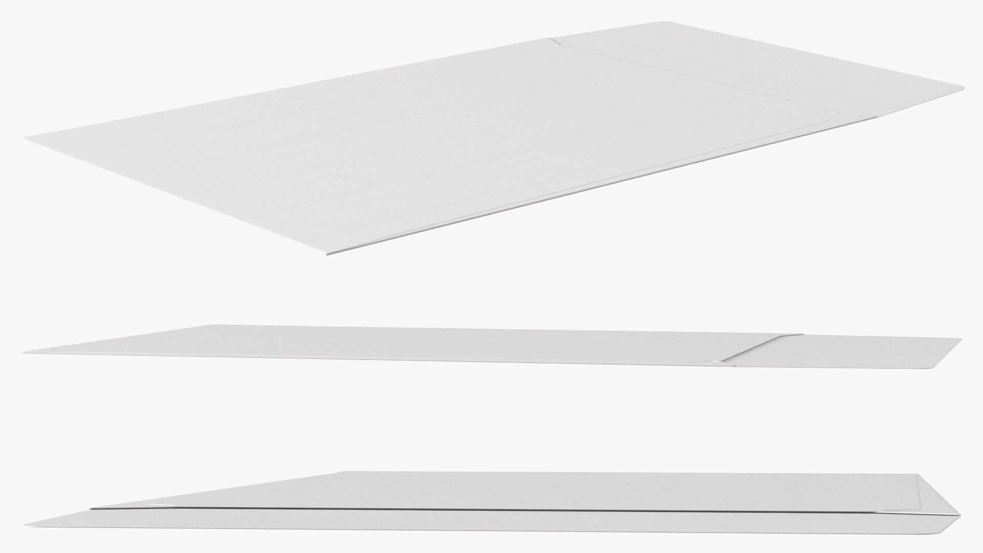 3D Model Pocket Envelope White Paper Rigged - TurboSquid 2211498