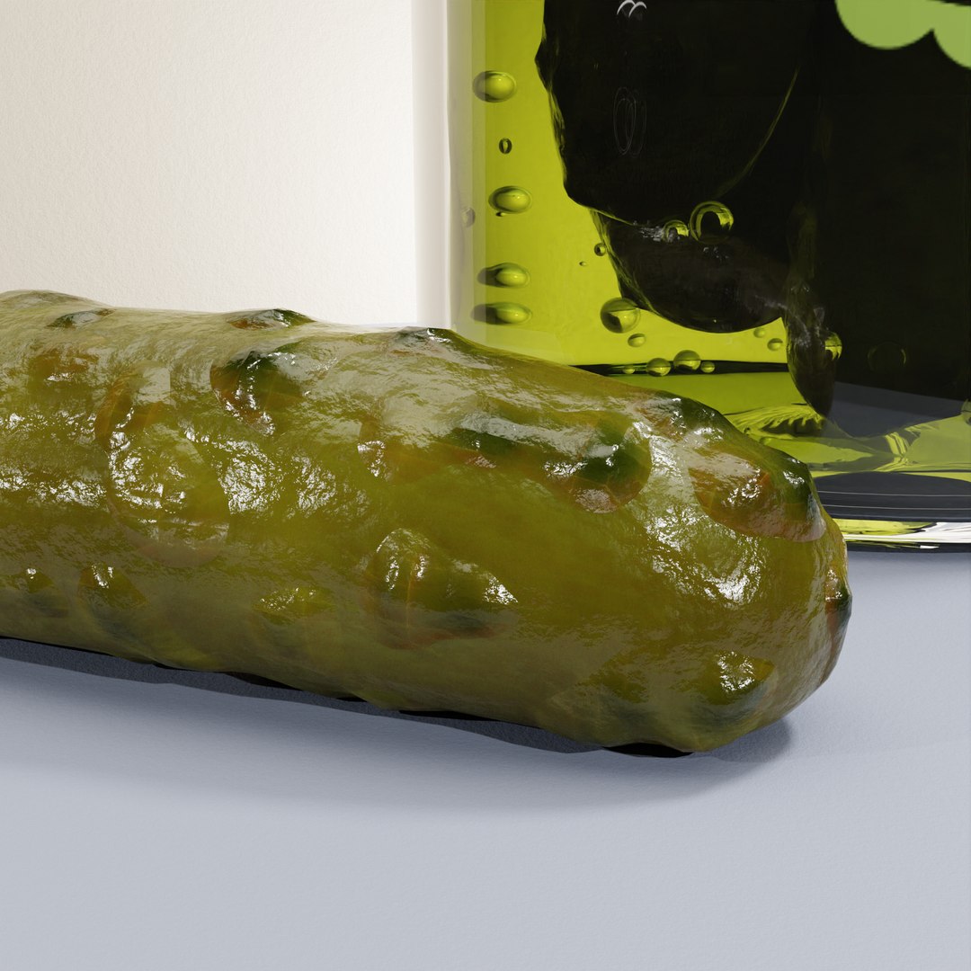Pickle Jar Model - TurboSquid 2070849