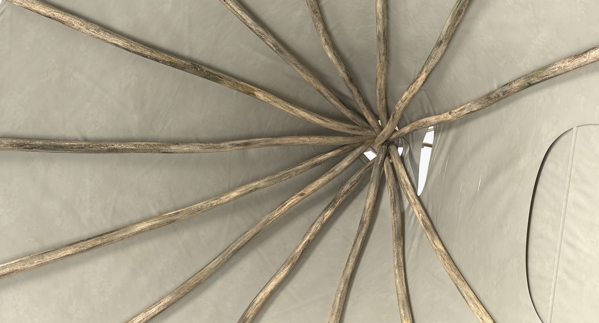 Traditional Tipi 3D Model - TurboSquid 1387640