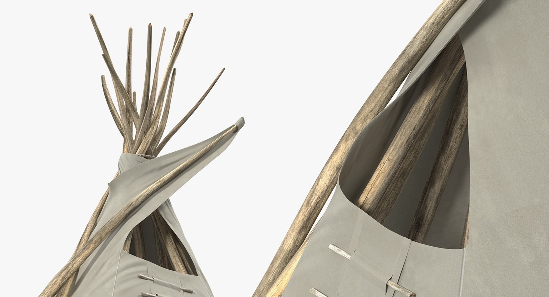 Traditional Tipi 3D Model - TurboSquid 1387640