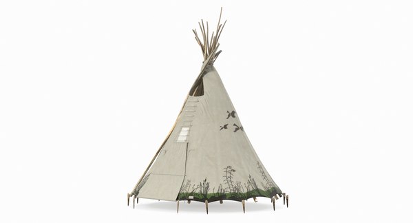 modelo 3d Tipi tradicional - TurboSquid 1387640