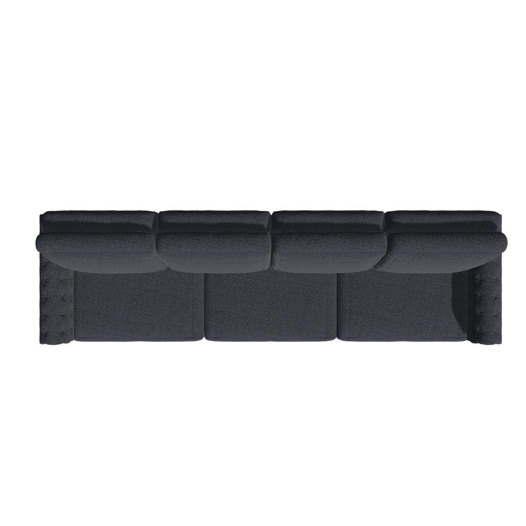 3D Avante Collection Grey Fabric Sofa Model - TurboSquid 2207917