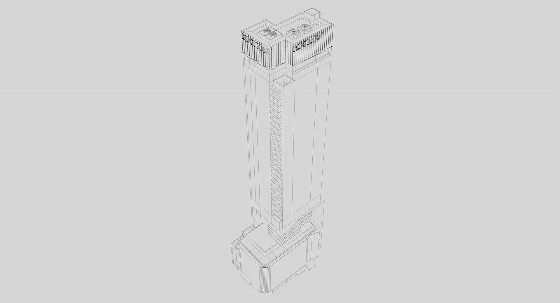 The Edition Building Times Square Low Poly 3D model - TurboSquid 2170809