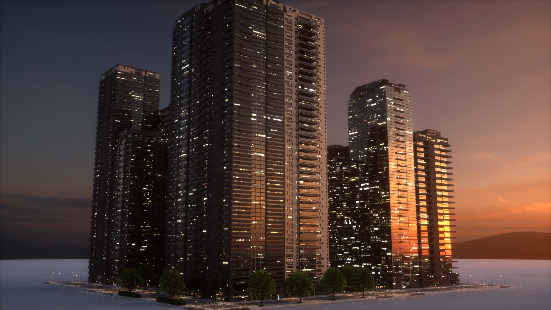 City Block Type A17 3D - TurboSquid 2091268