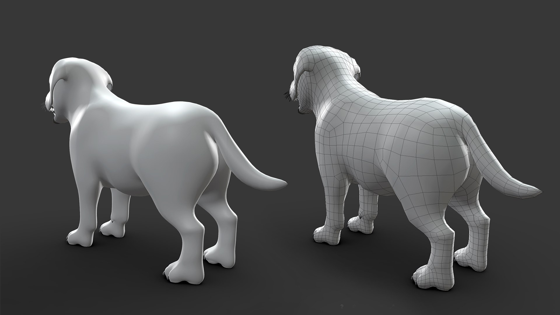 3D Baby Dog Model - TurboSquid 2238406
