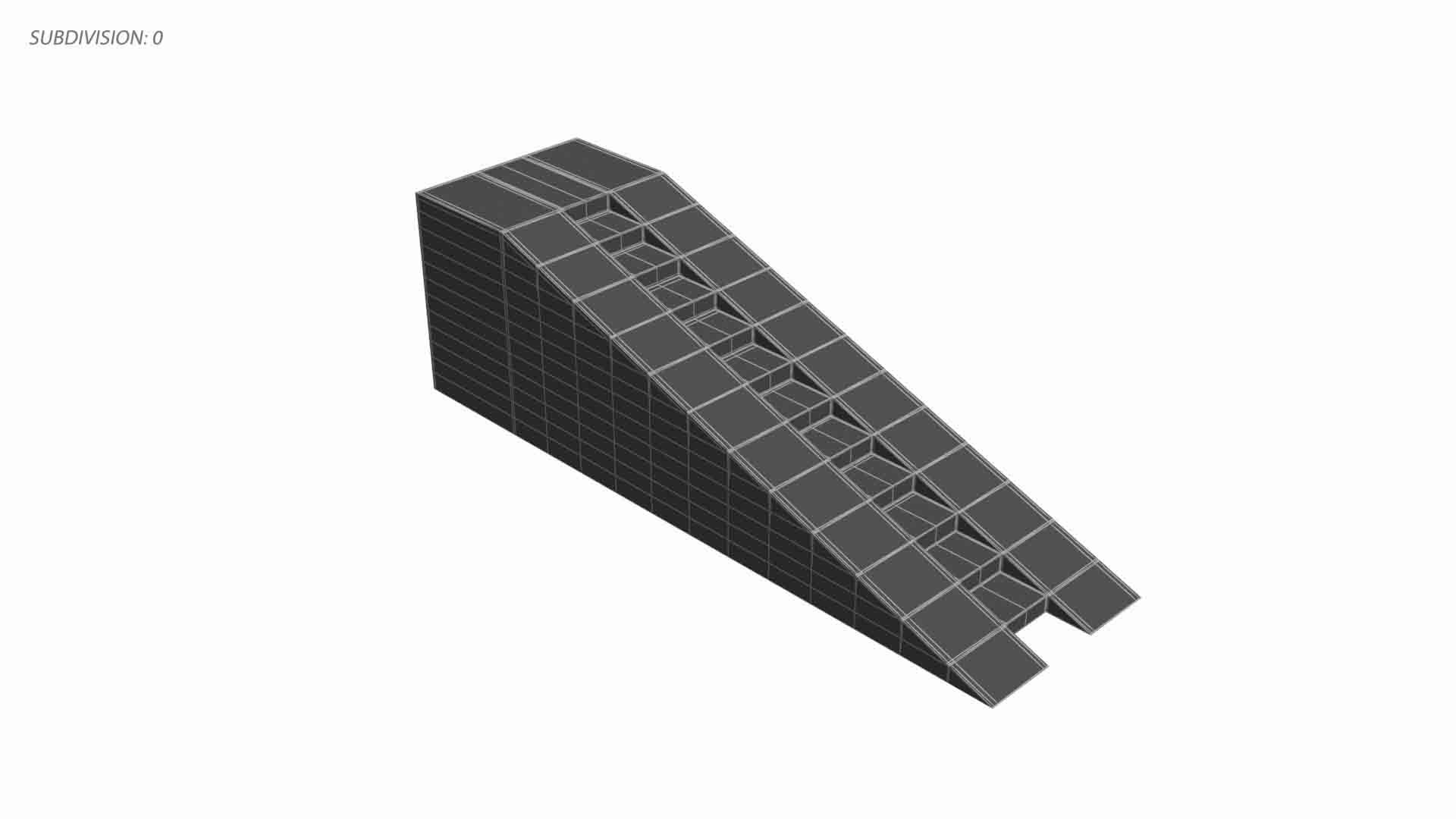 3D Staircase Ramp V2 - TurboSquid 2292724
