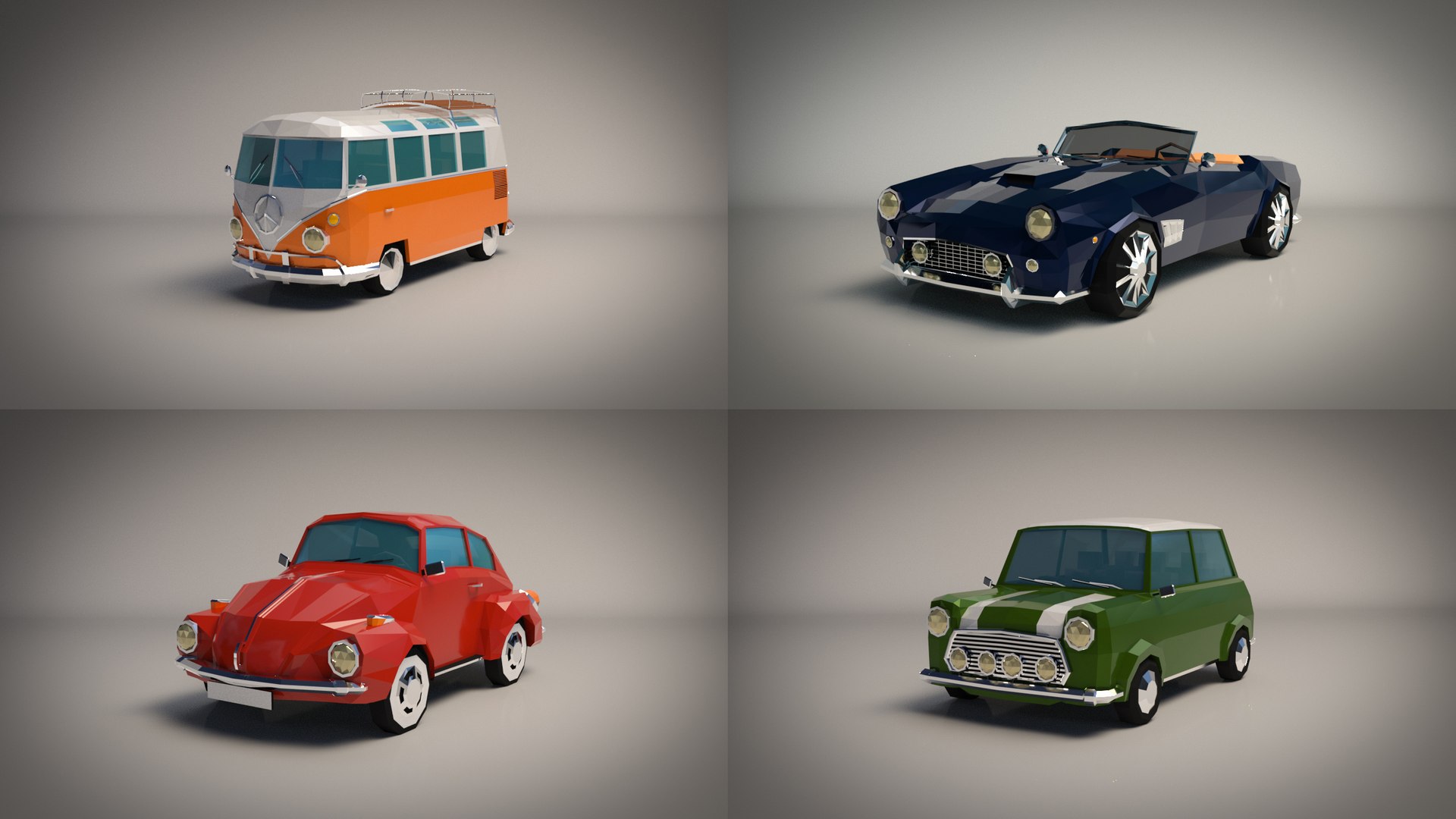 3D Cartoon Transporter Bus - TurboSquid 1338307