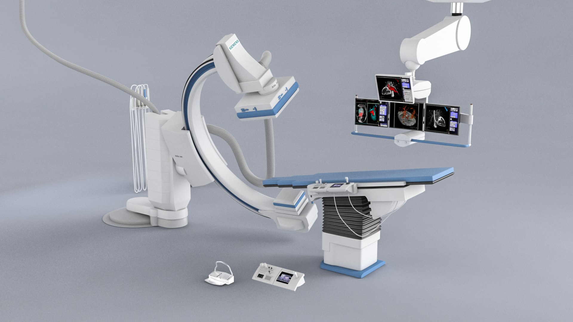 3D Model Angiography Siemens Artis - TurboSquid 1692340