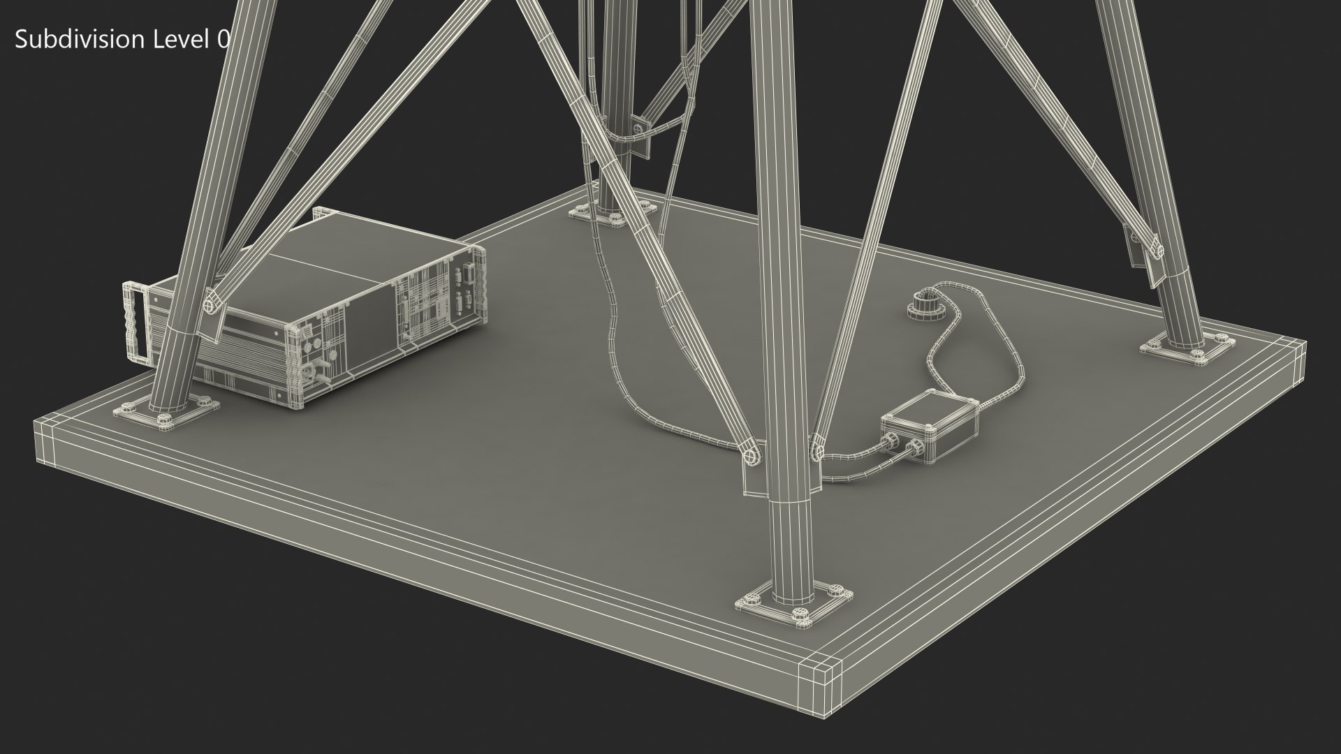 Vts radio direction finder 3D model - TurboSquid 1647507