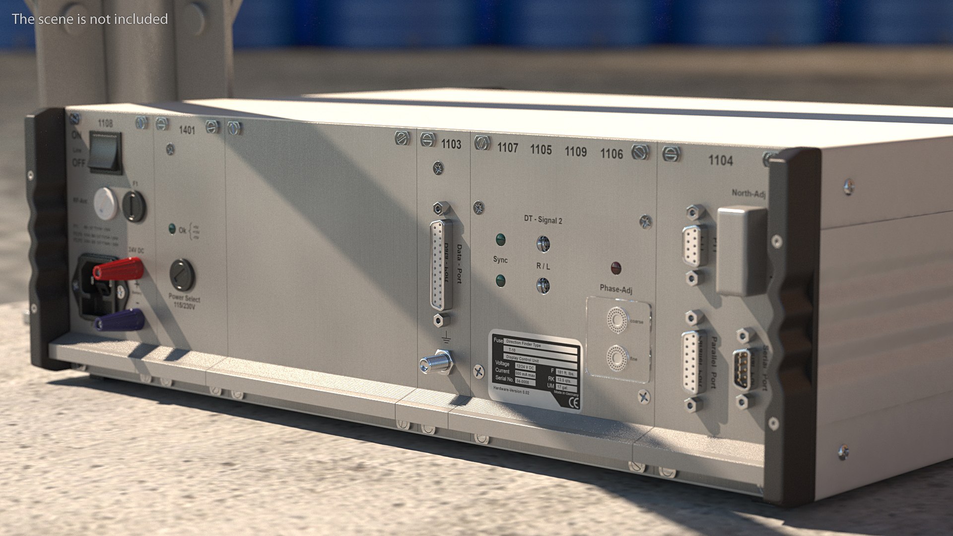 Vts radio direction finder 3D model - TurboSquid 1647507