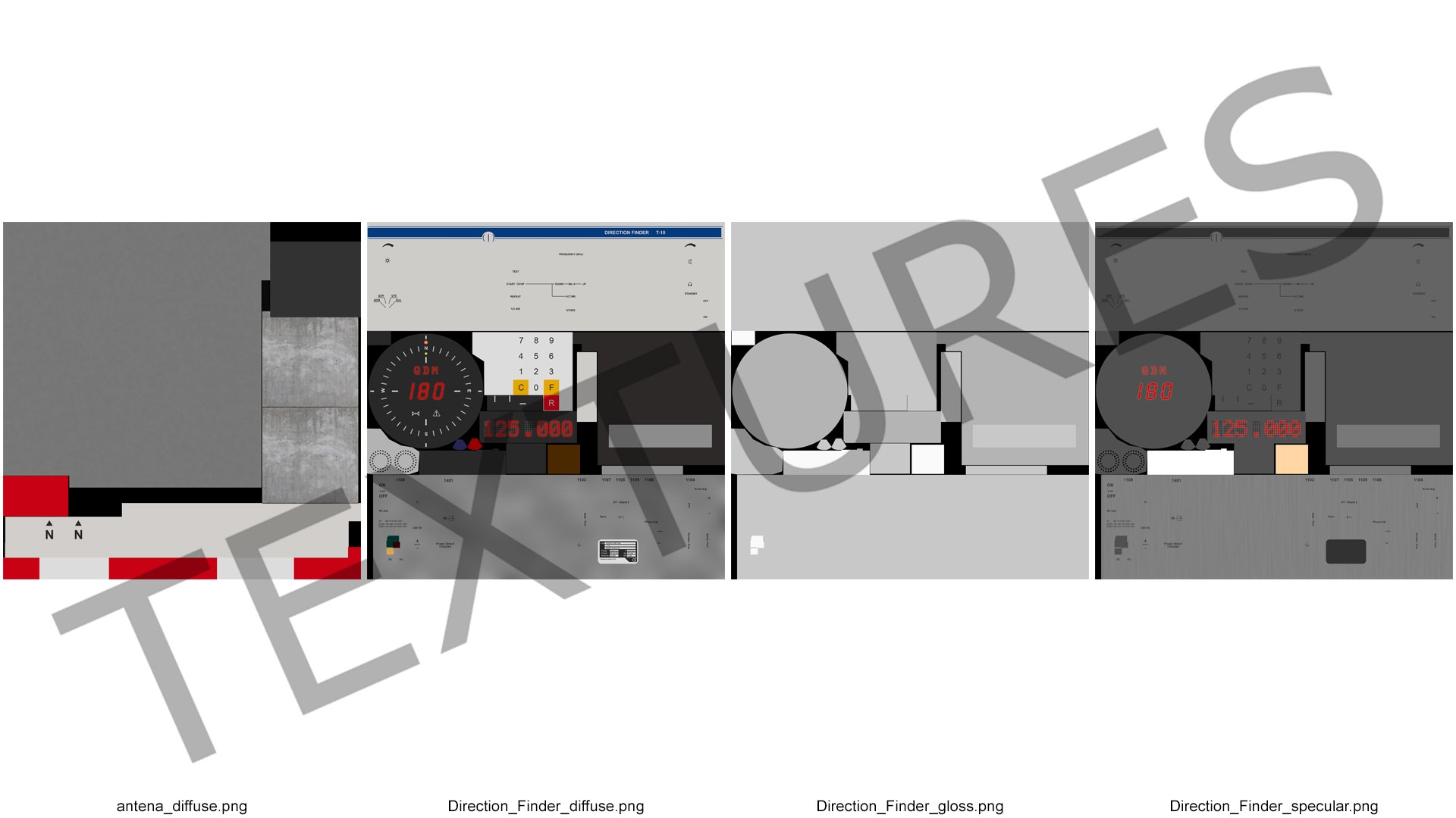 Vts radio direction finder 3D model - TurboSquid 1647507