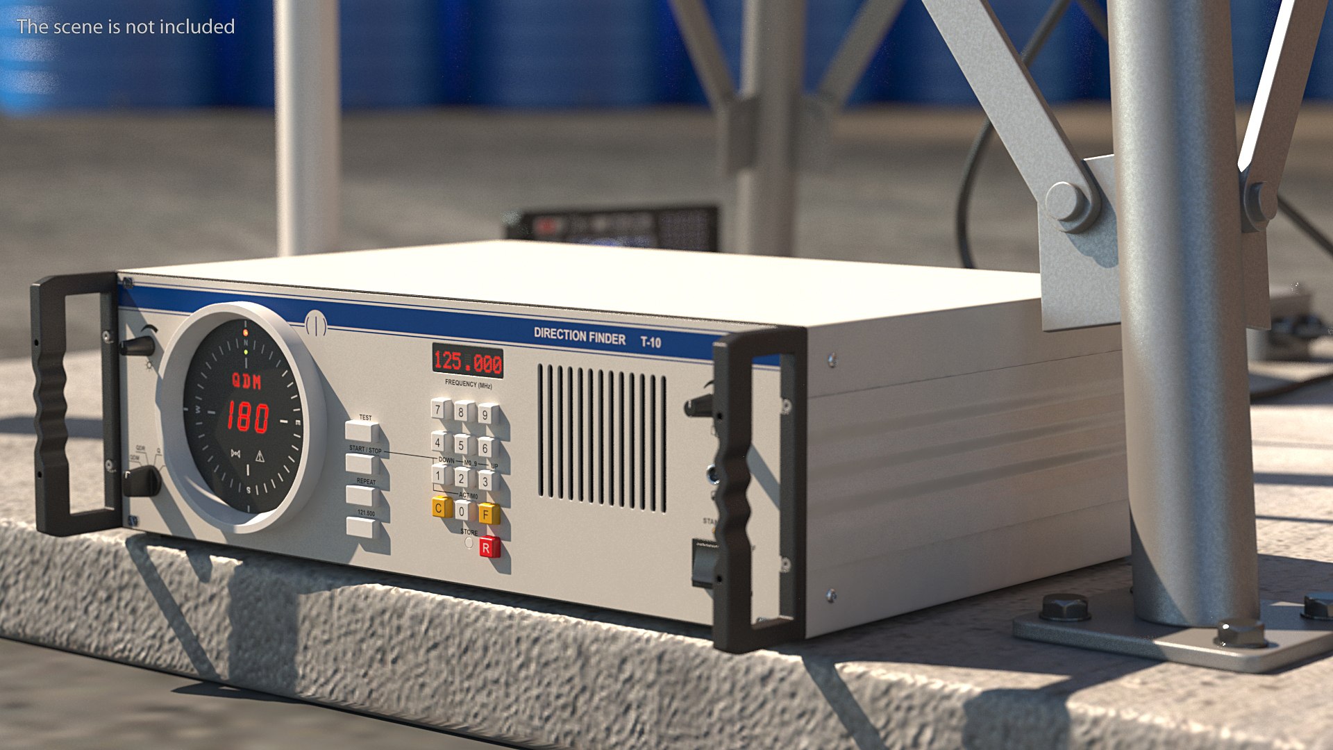 Vts radio direction finder 3D model - TurboSquid 1647507