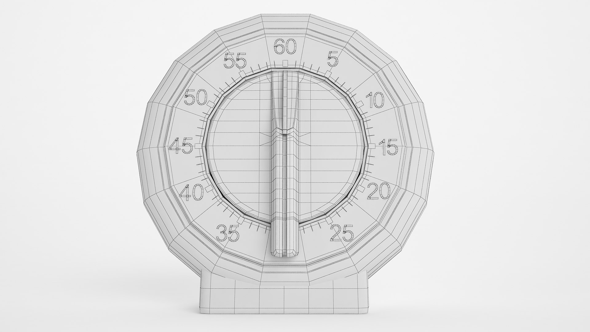 Classic Kitchen Timer 02 3D Model - TurboSquid 1836812