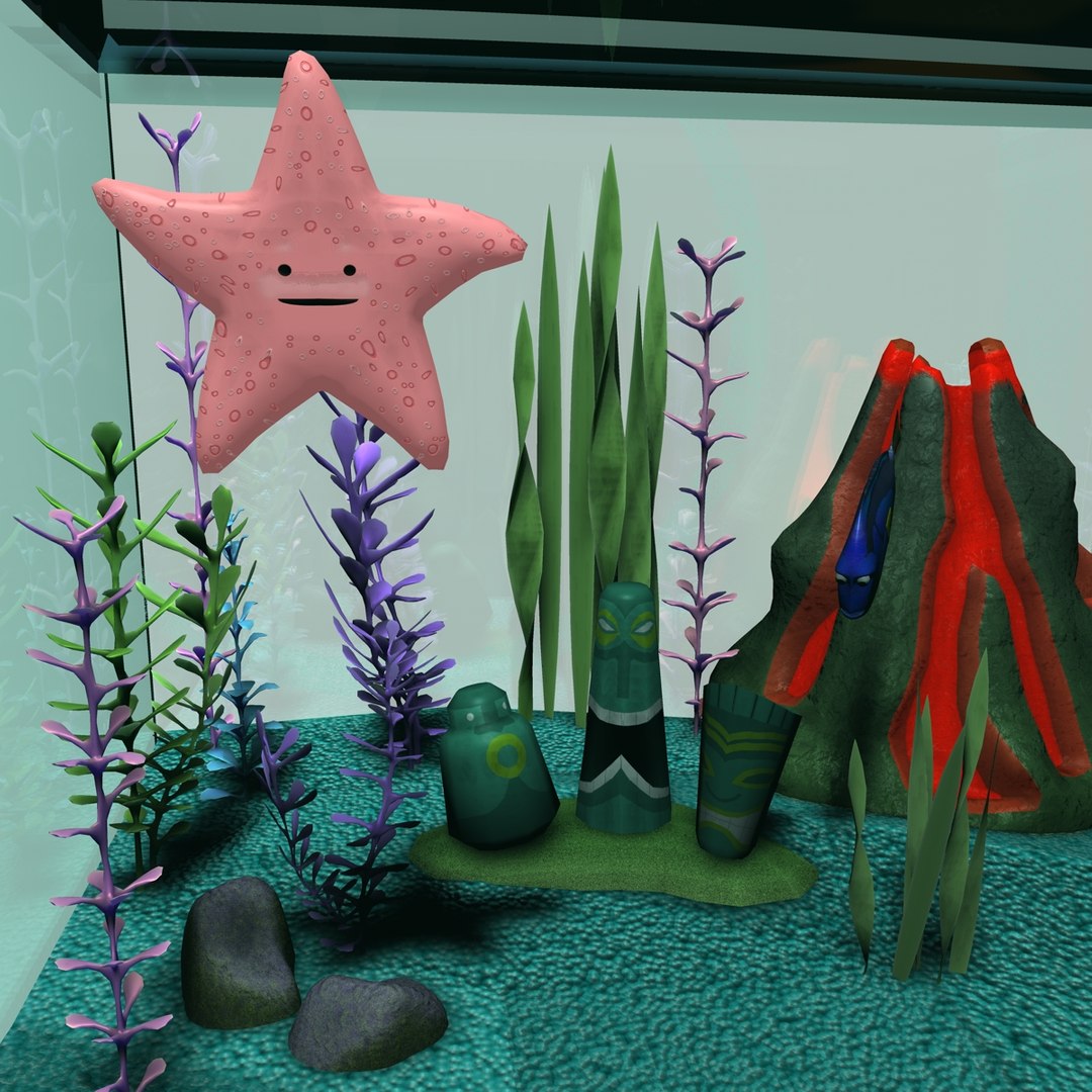 3d Fish Tank Model