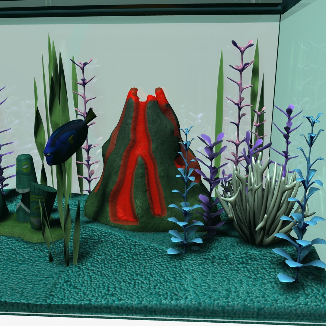 3d Fish Tank Model