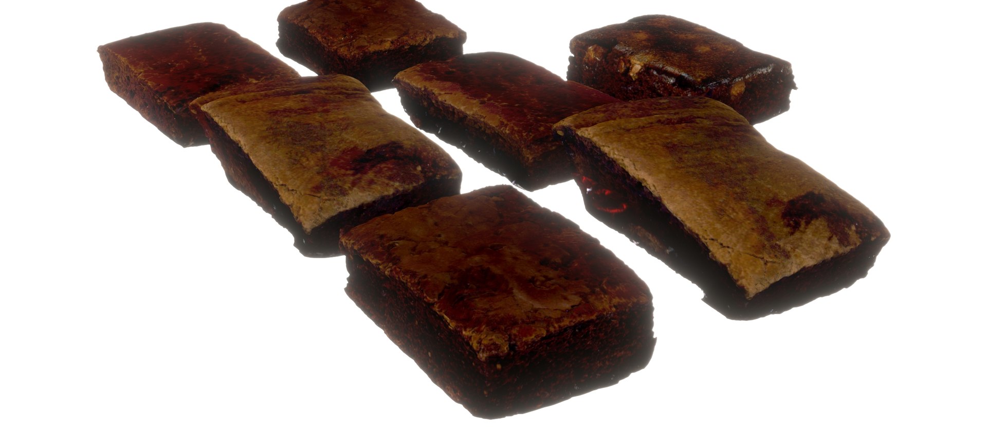 3D BROWNIES ASSORTMENTS 2020 - TurboSquid 1974327