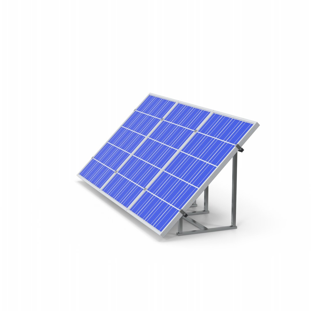 Solar Panels 3D Model - TurboSquid 2185013