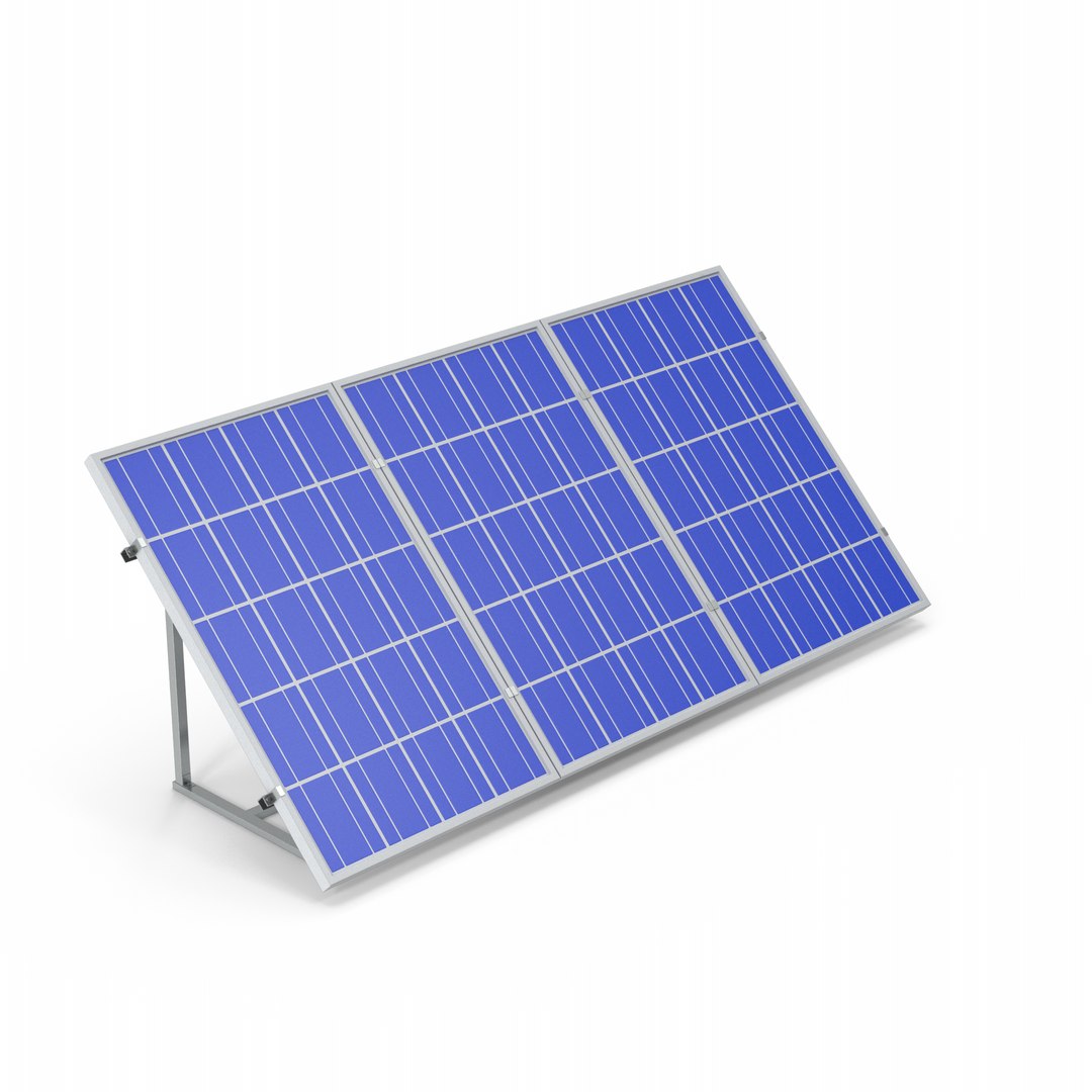 Solar Panels 3D Model - TurboSquid 2185013