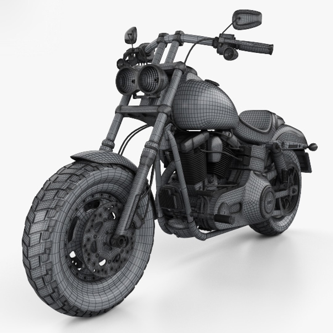 3D Harley-davidson Davidson Harley - TurboSquid 1370740