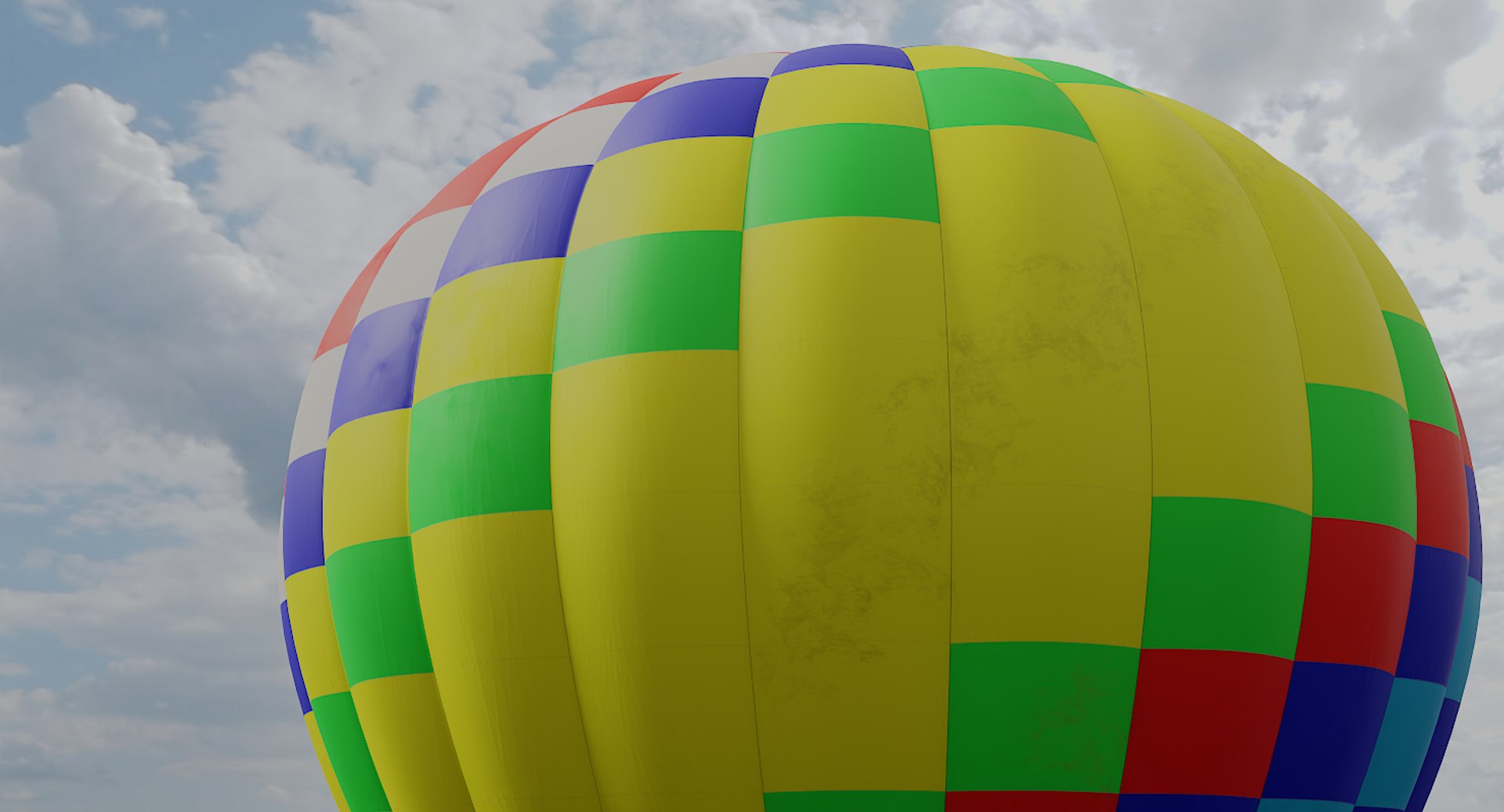 3d Realistic Air Balloon