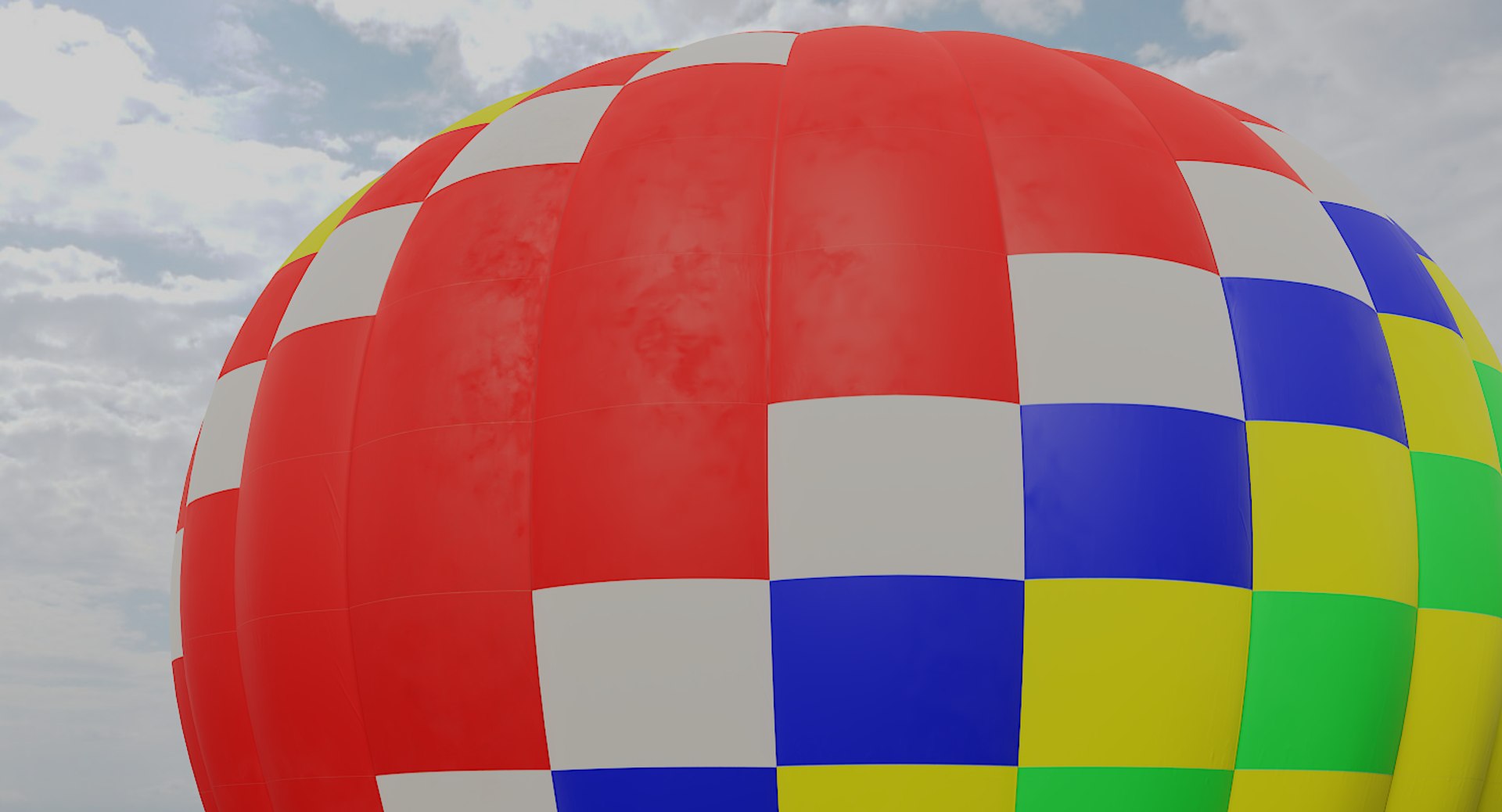 3d Realistic Air Balloon