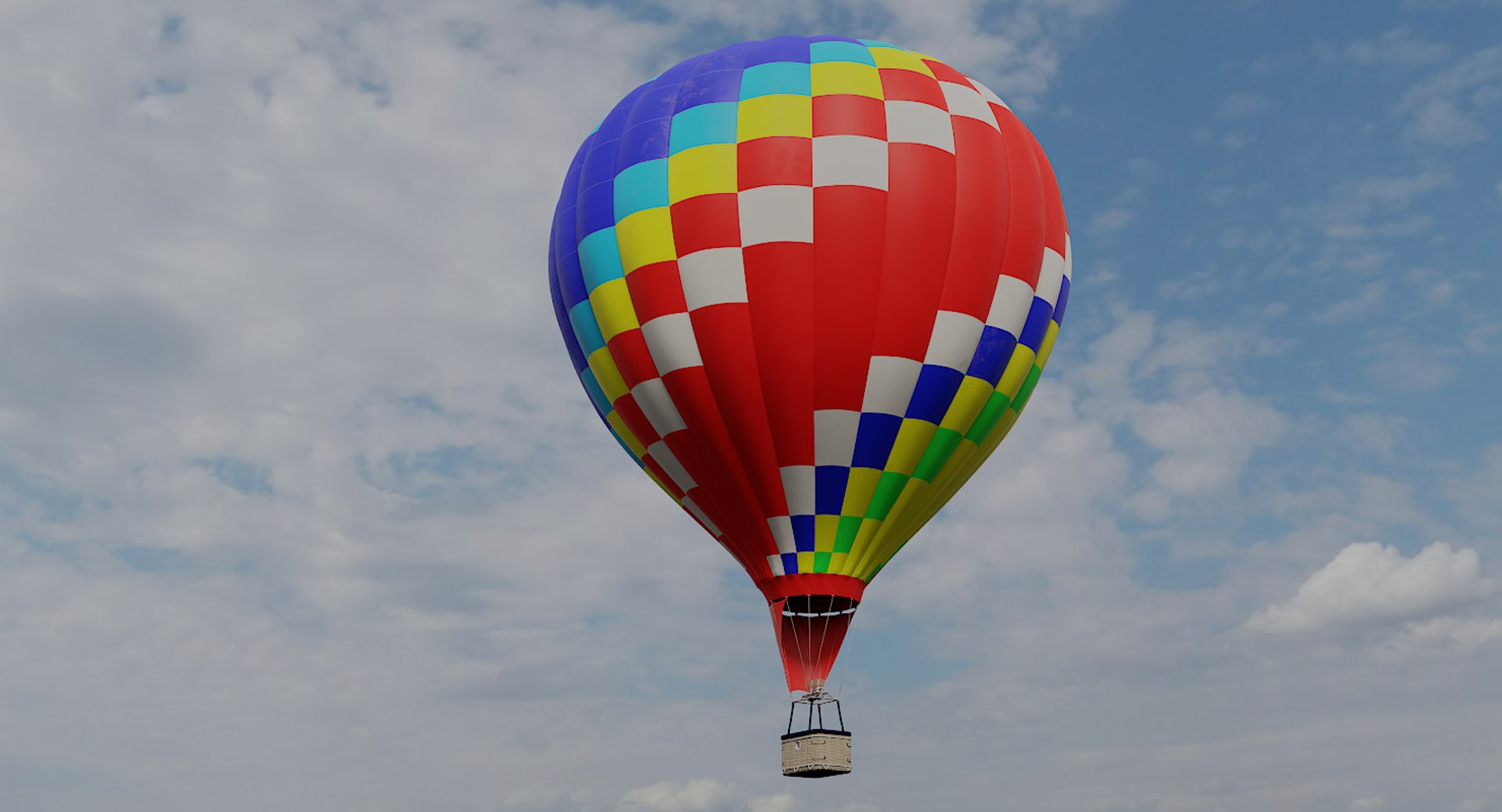 3d Realistic Air Balloon