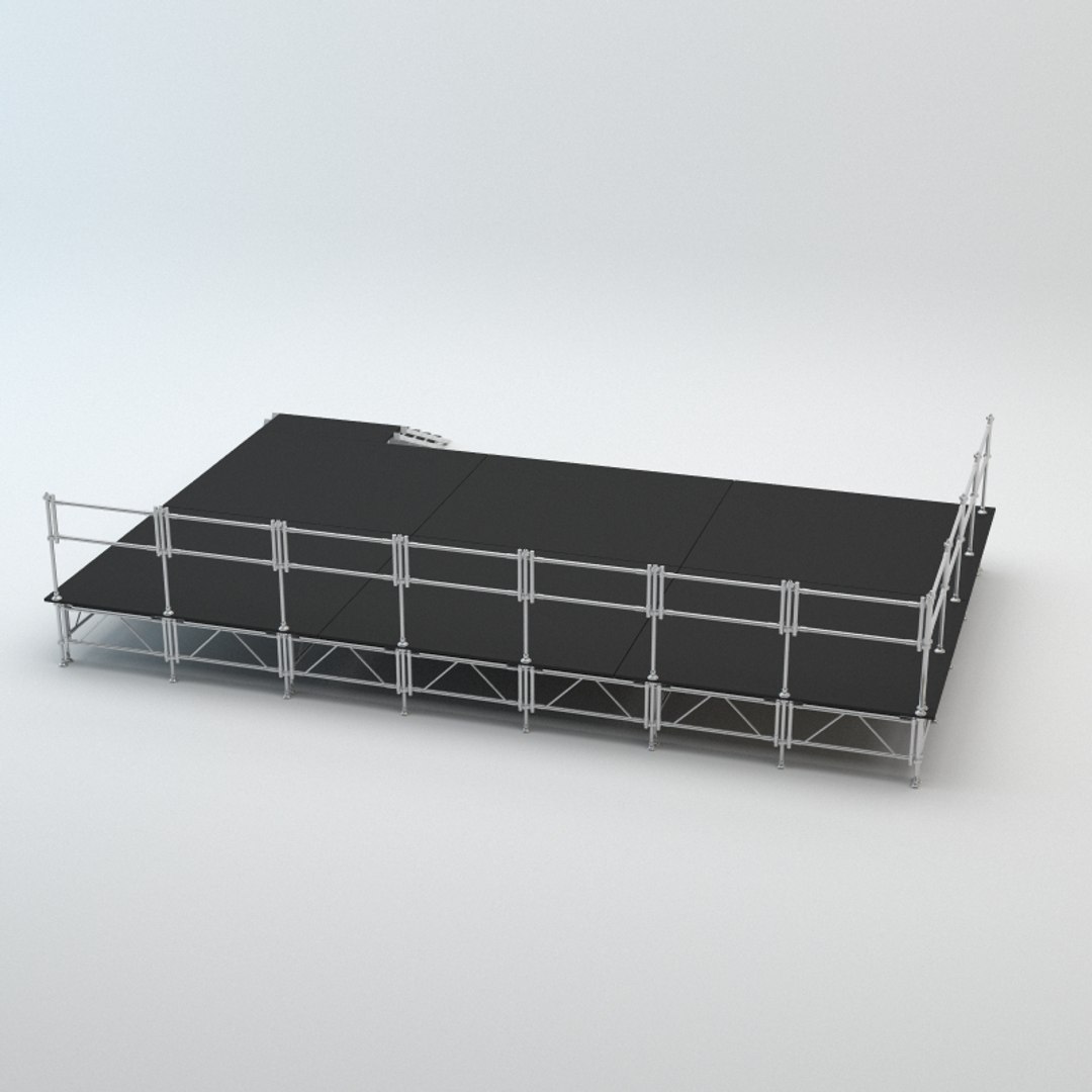 3D Concert Stage Base Model - TurboSquid 1216708