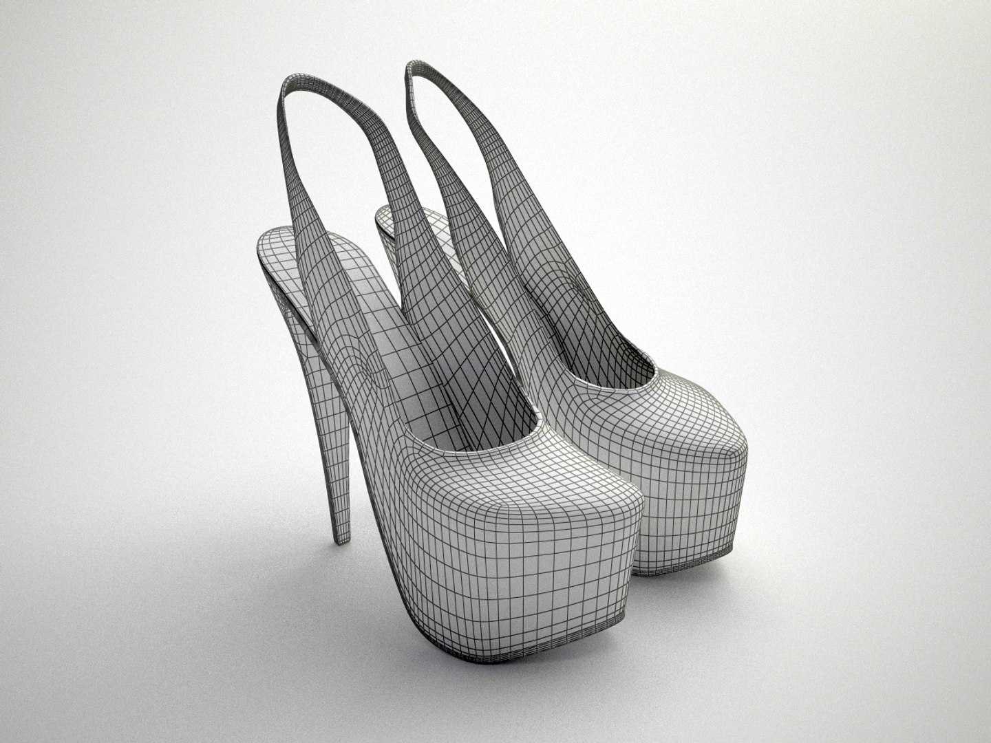 Women Shoes 3d Max