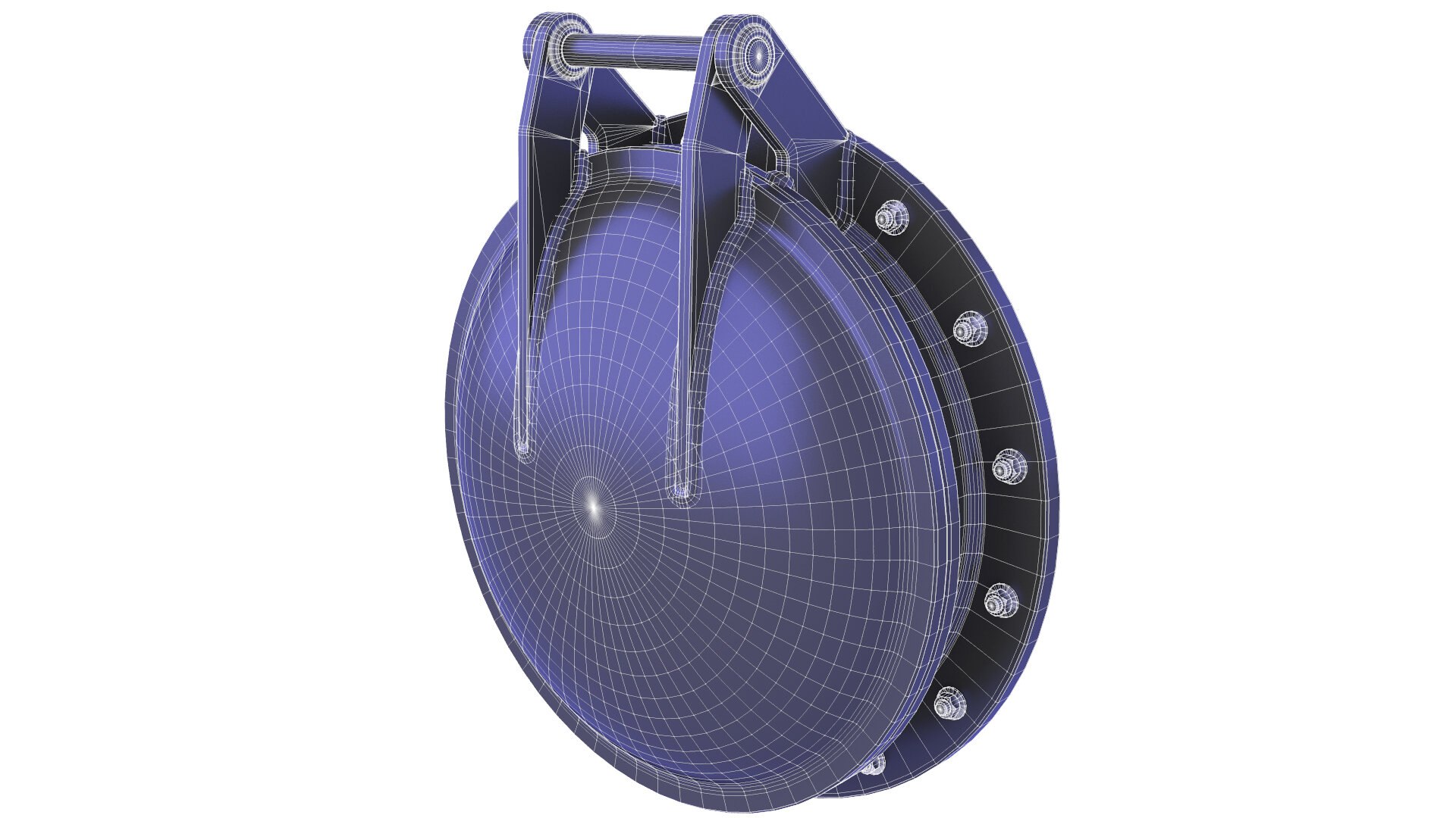 3D Model Metal Flap Gate Valve 32 - TurboSquid 1980045