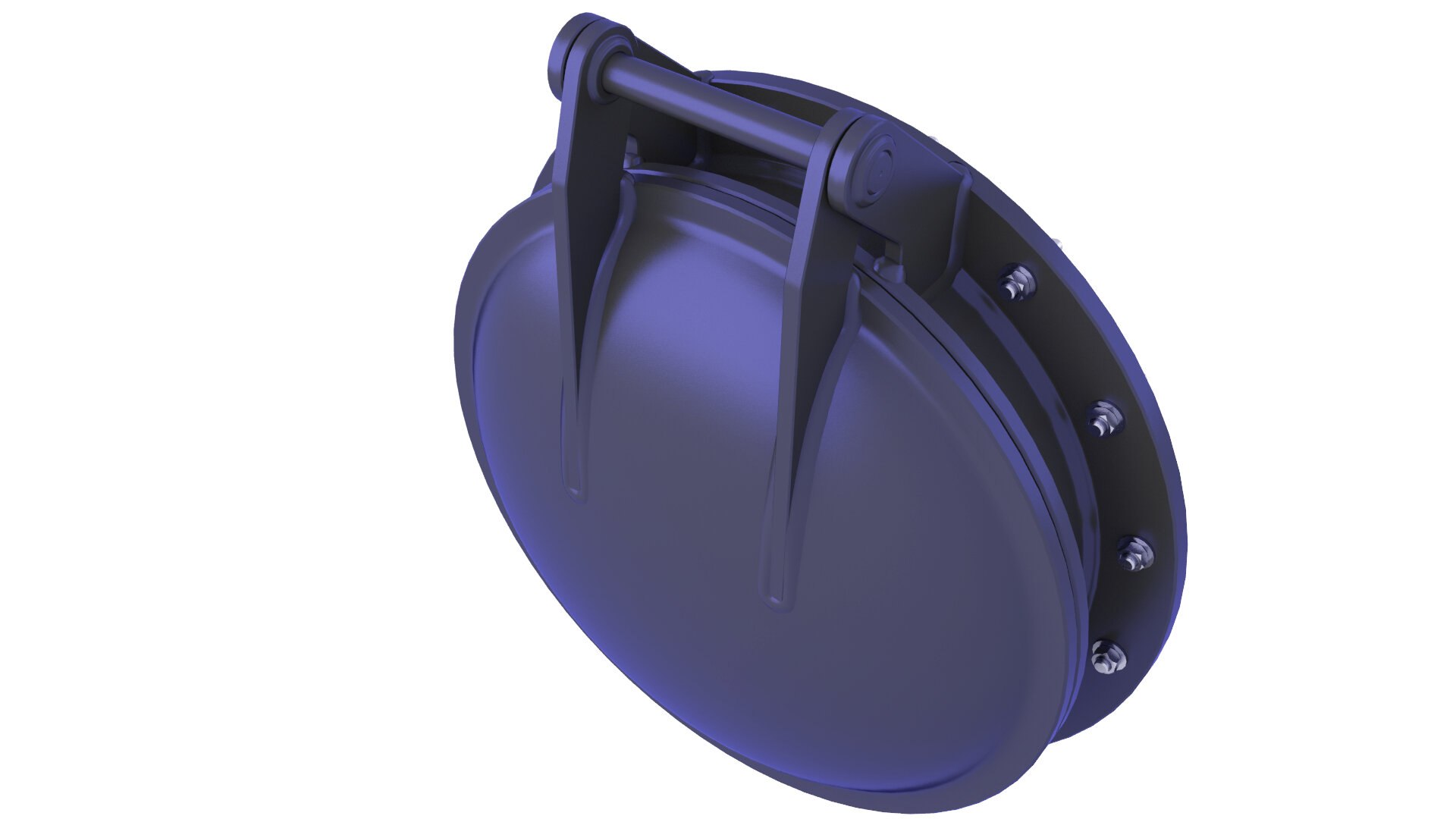 3D Model Metal Flap Gate Valve 32 - TurboSquid 1980045