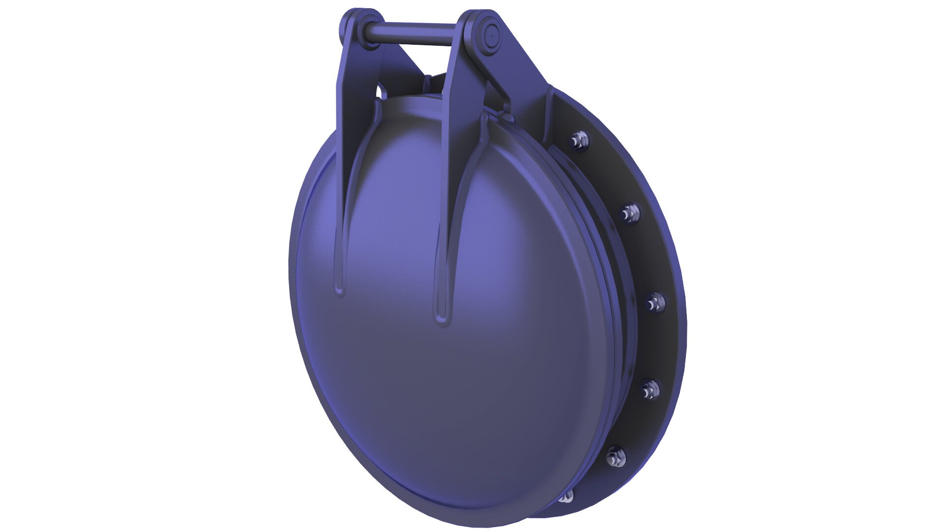 3D Model Metal Flap Gate Valve 32 - TurboSquid 1980045