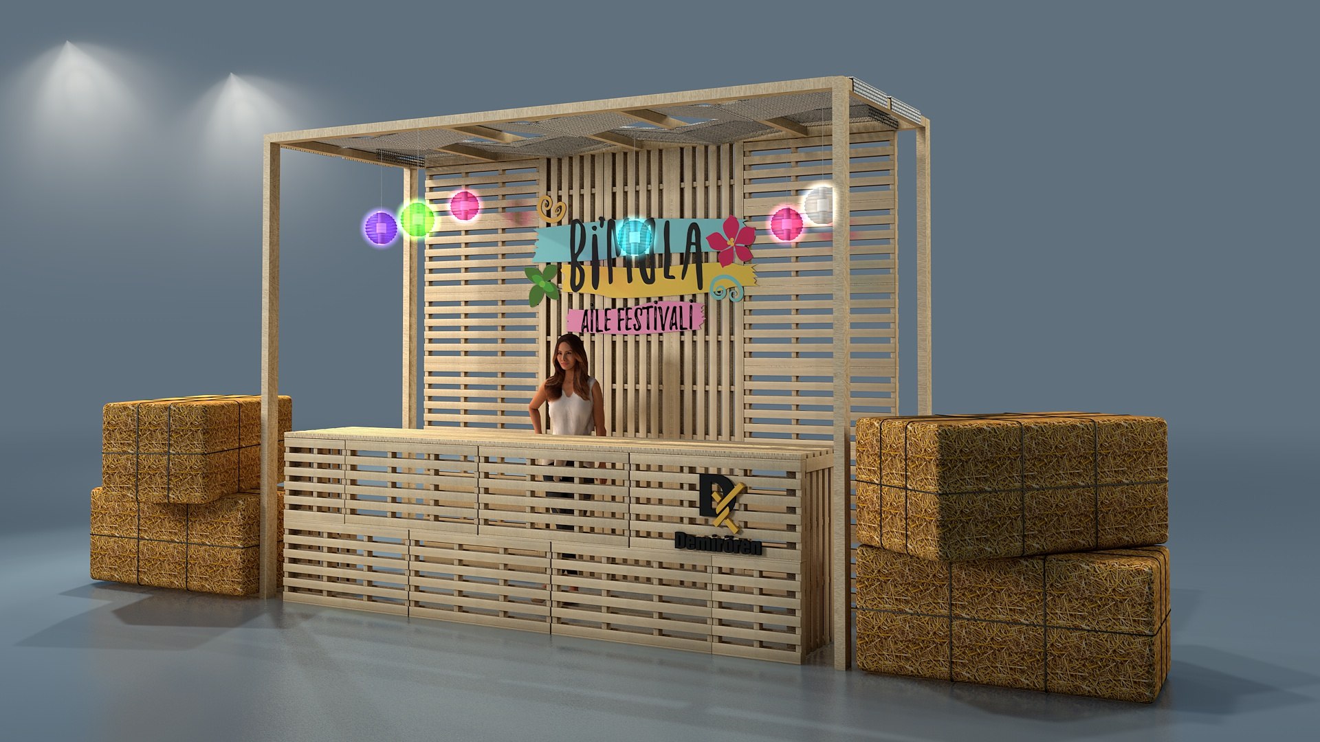 3D Welcome Desk - TurboSquid 1693504