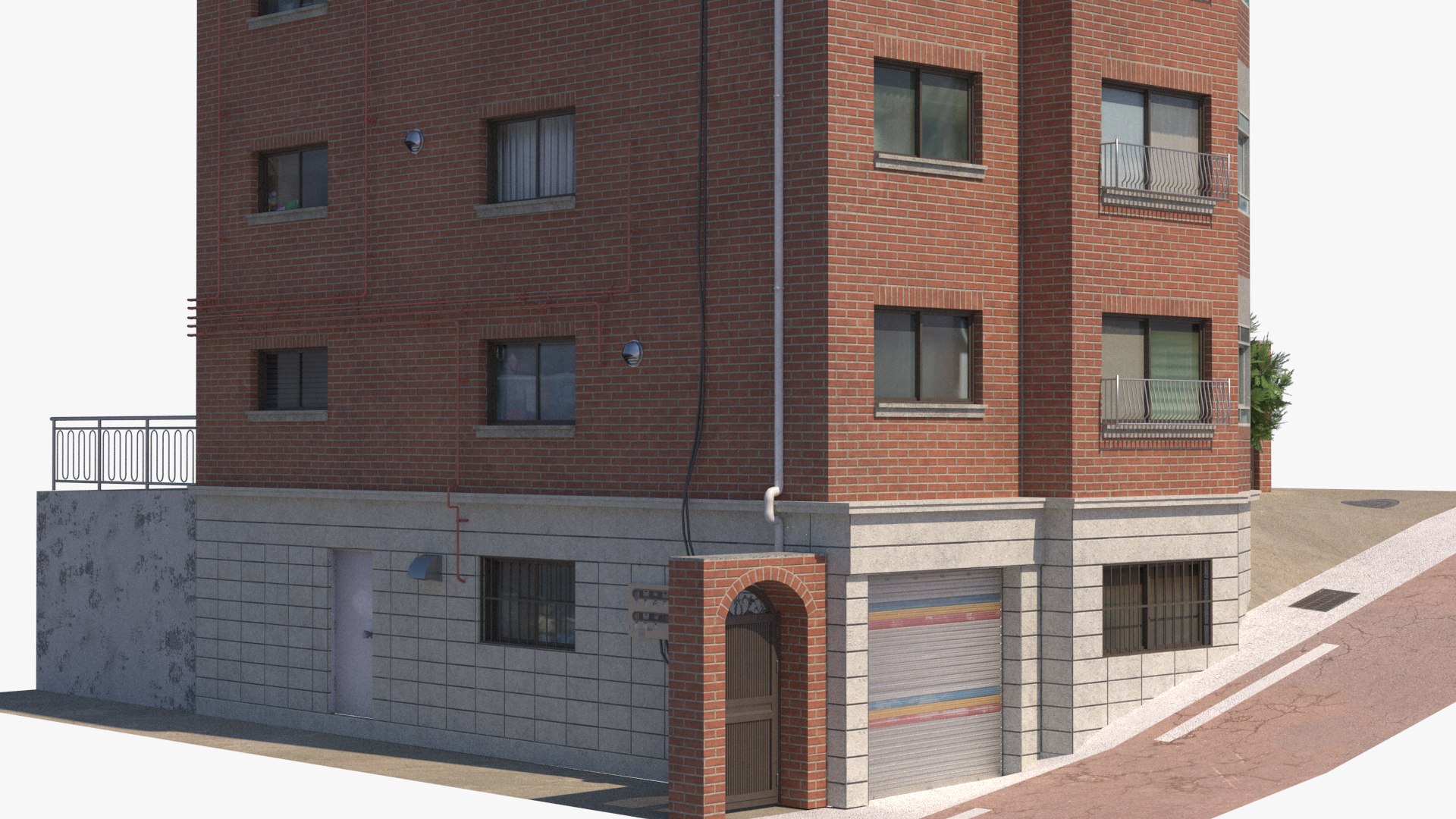 Bomung-ro Building 3D - TurboSquid 2248829